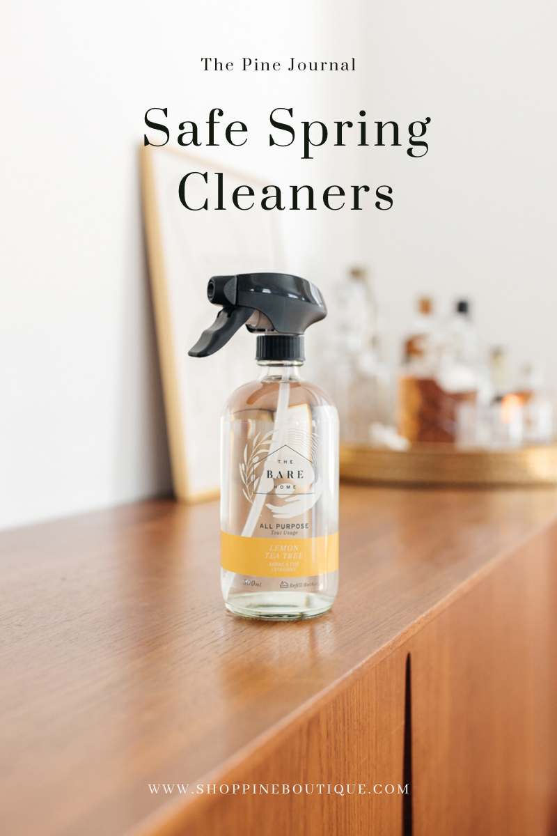 Safe Spring Cleaners– Pine Eco + Refillery